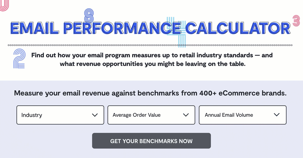 Email Performance Calculator: Compare Revenue to Retail Benchmarks
